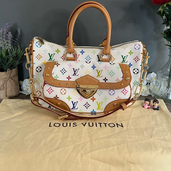 Louis Vuitton | Bags | Copy Louis Vuitton Rita Multi Color White | Poshmark
